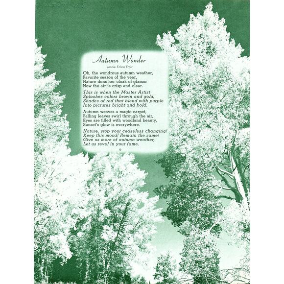 None and/or Unknown | Other | Autumn Wonder Jennie Edson Frost Fall 96s ...